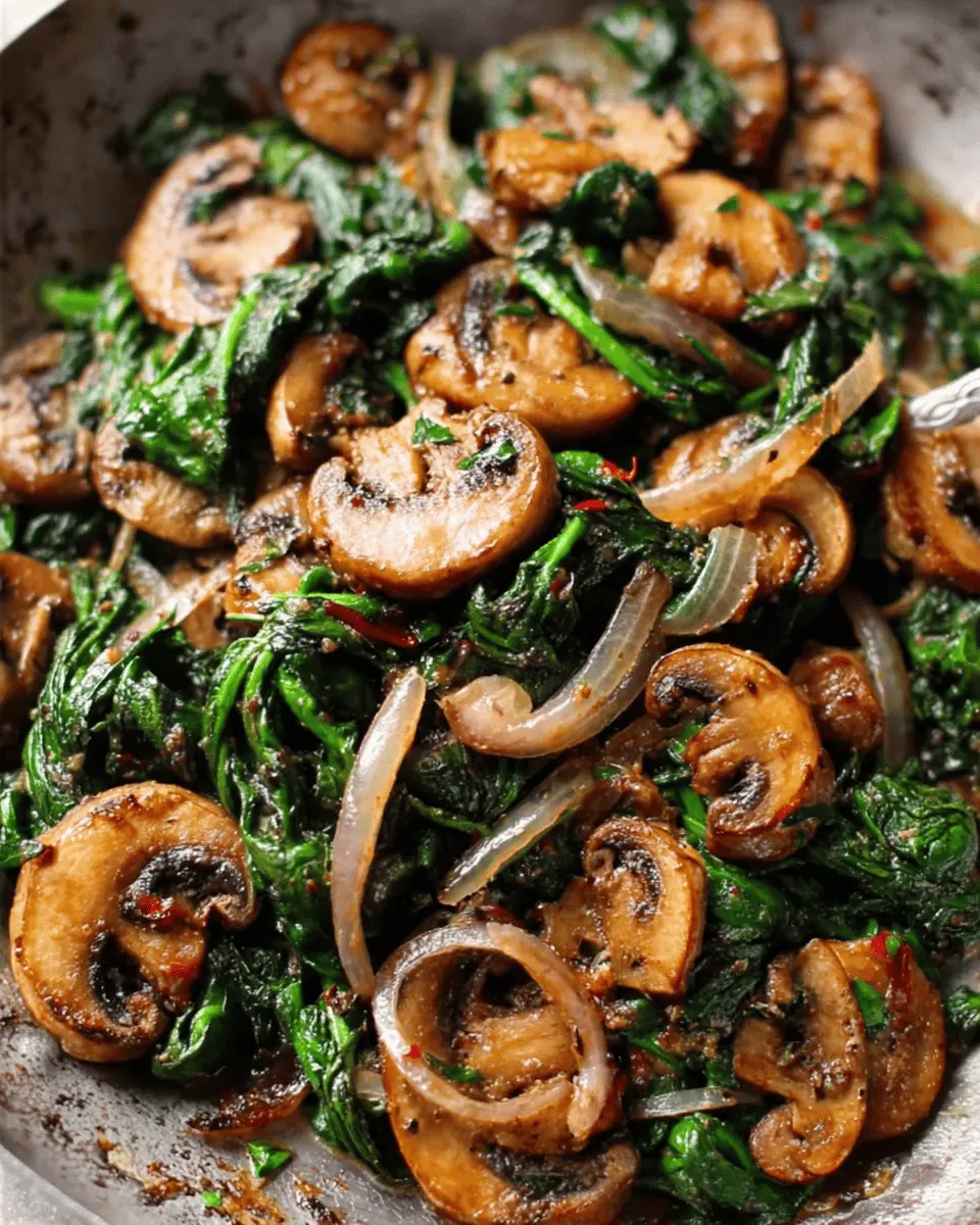 easy sautéed spinach