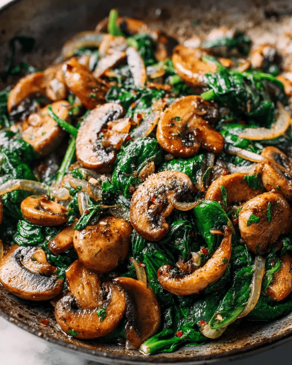 easy sautéed spinach