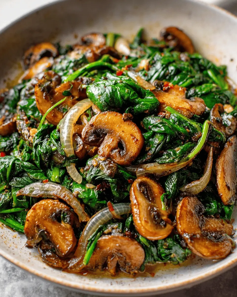 easy sautéed spinach