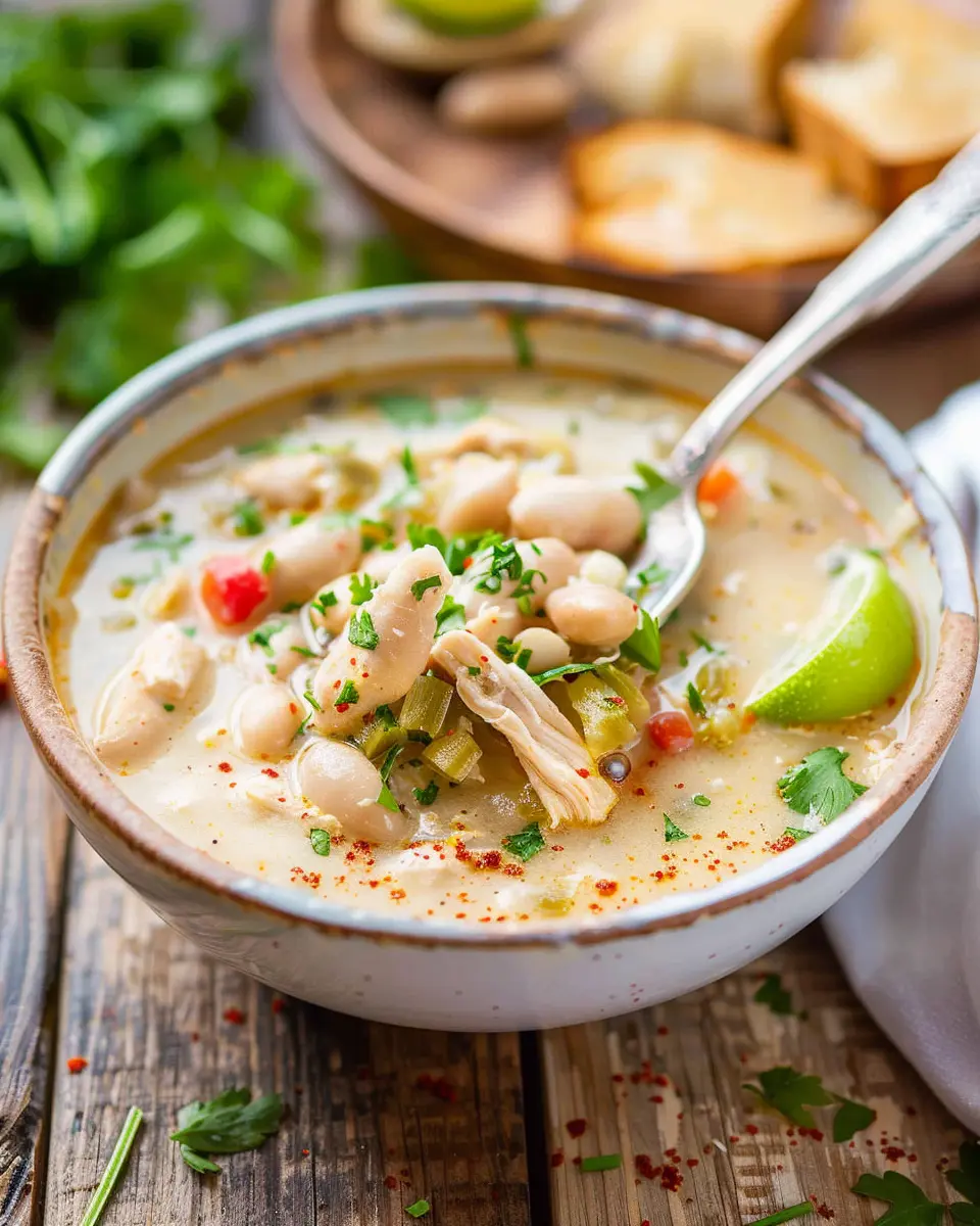 white chicken chili