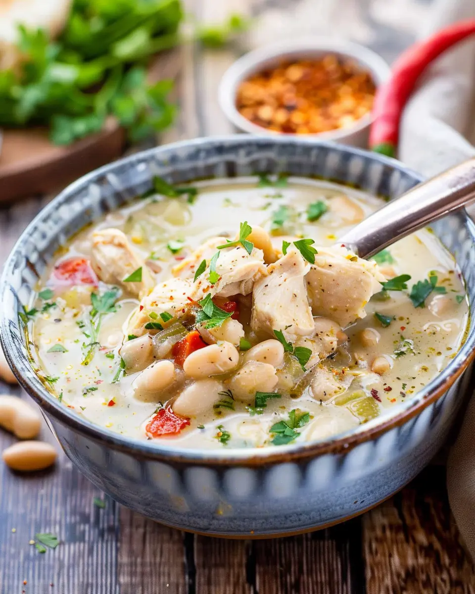 white chicken chili