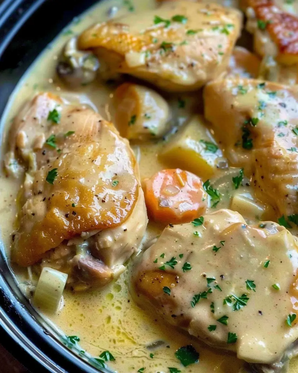 Crock Pot Creamy Ranch Chicken