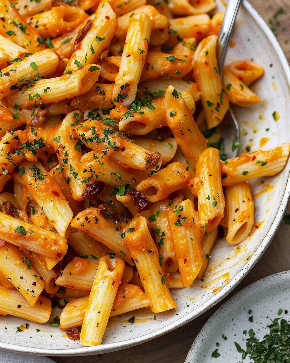 sun-dried tomato pasta